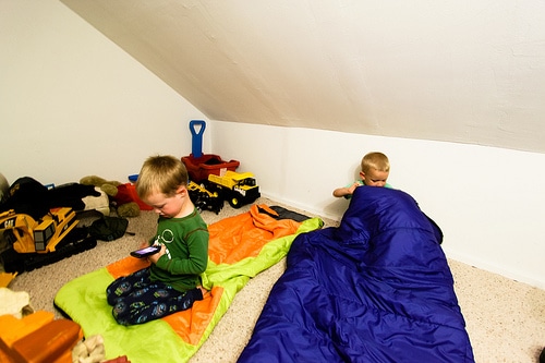 list of things to consider for a child's sleepover at your house