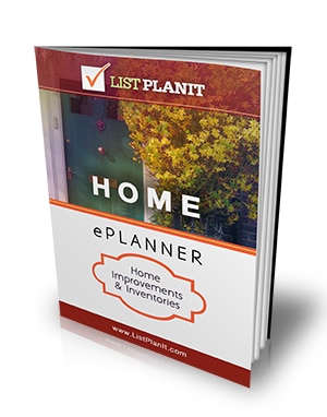 Home ePlanner: Home Improvements & Inventories. $5 for 55 pages of ...
